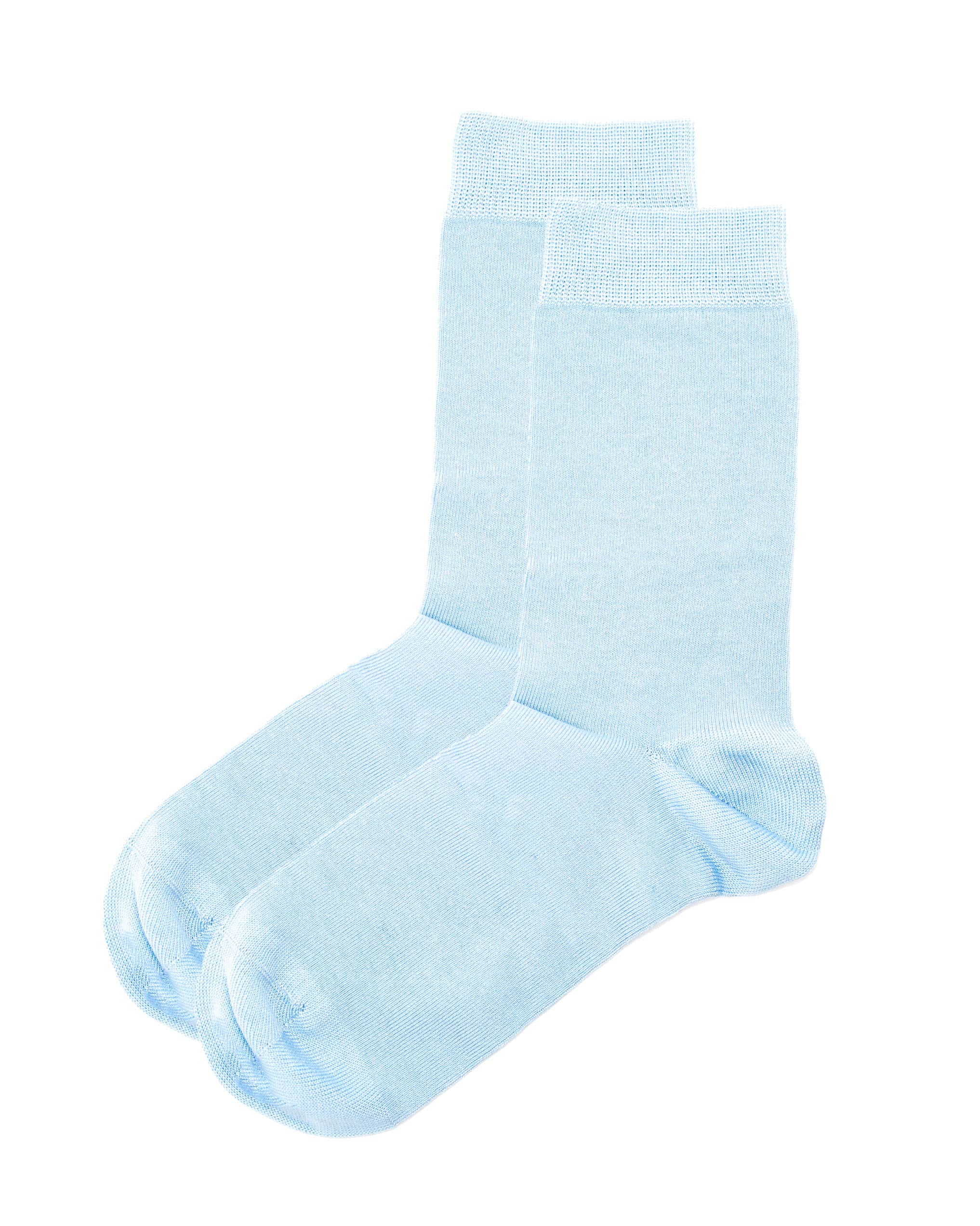 Luxury Pure Colour Blue Socks – TENCEL™ | Jemsox Eco Comfort Socks